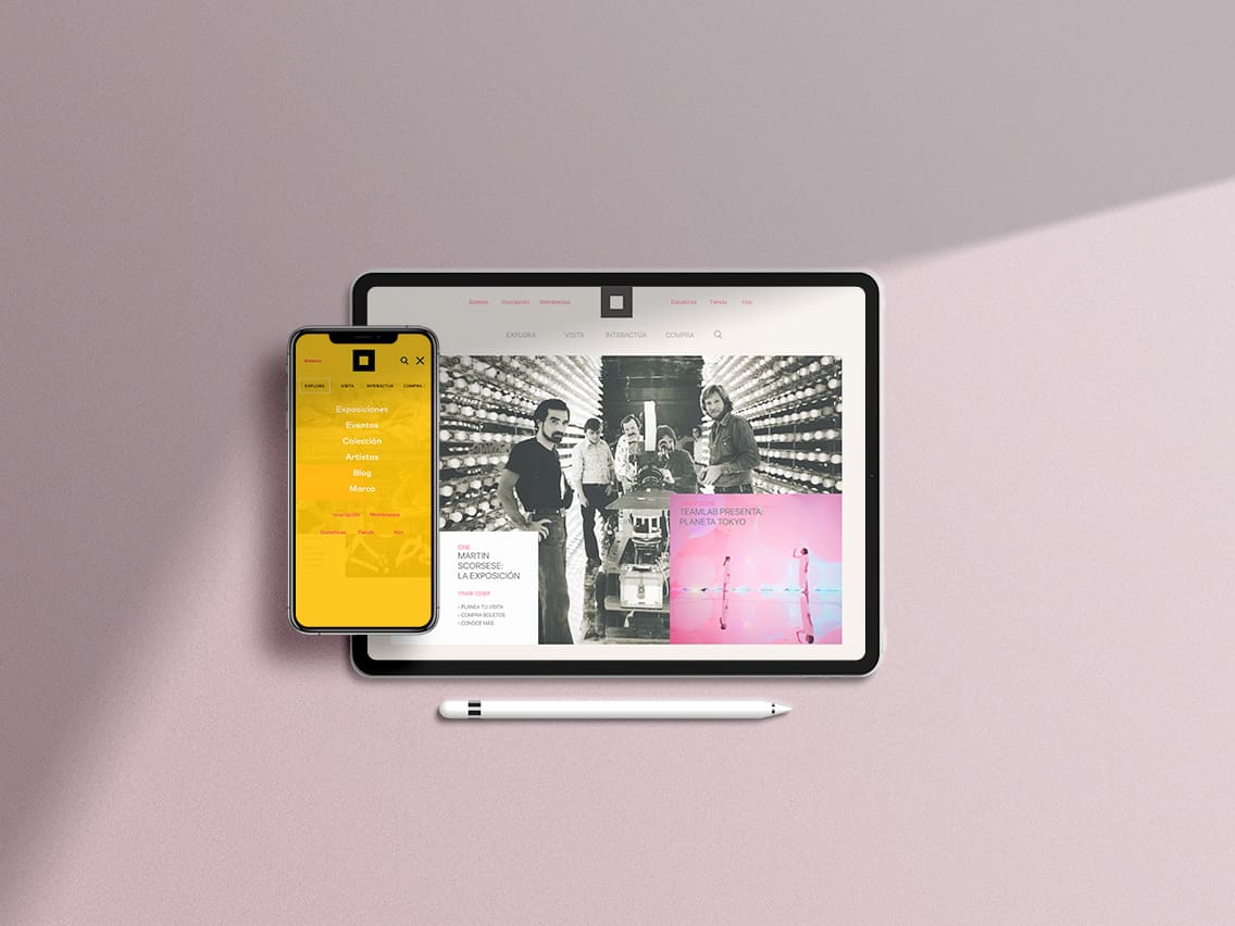 Danilo Design - Sitio Web museo MARCO — Danilo Design