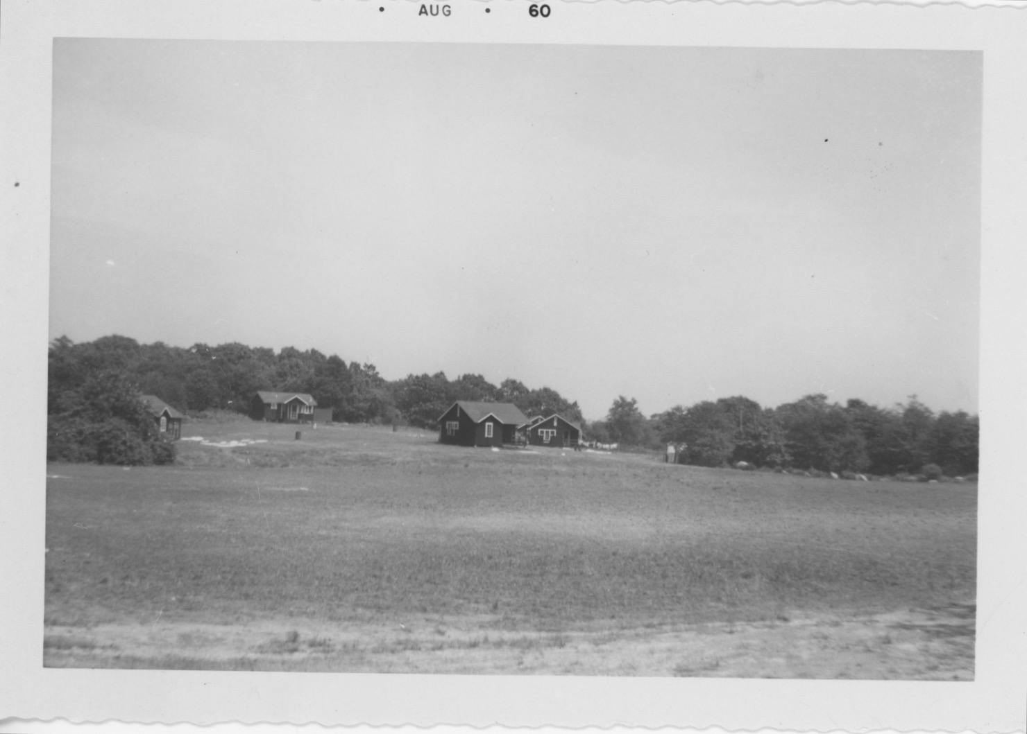 1960 Sherman Cabins - Camp Fuller Archive Photo