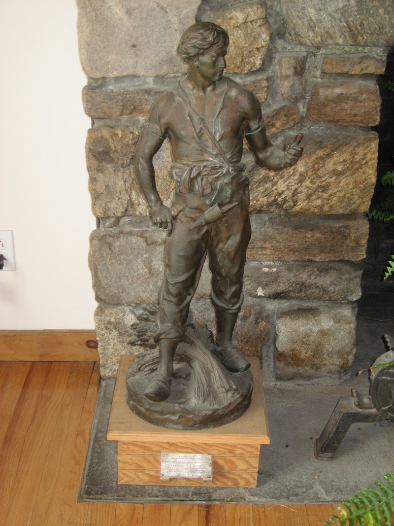 The Fuller Statue - Camp Fuller Archive Project