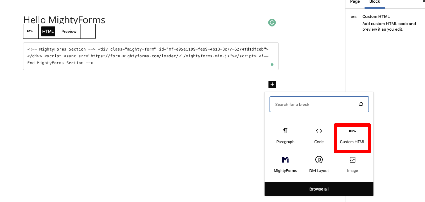 How to create a website email form using the power of automation - MightyForms
