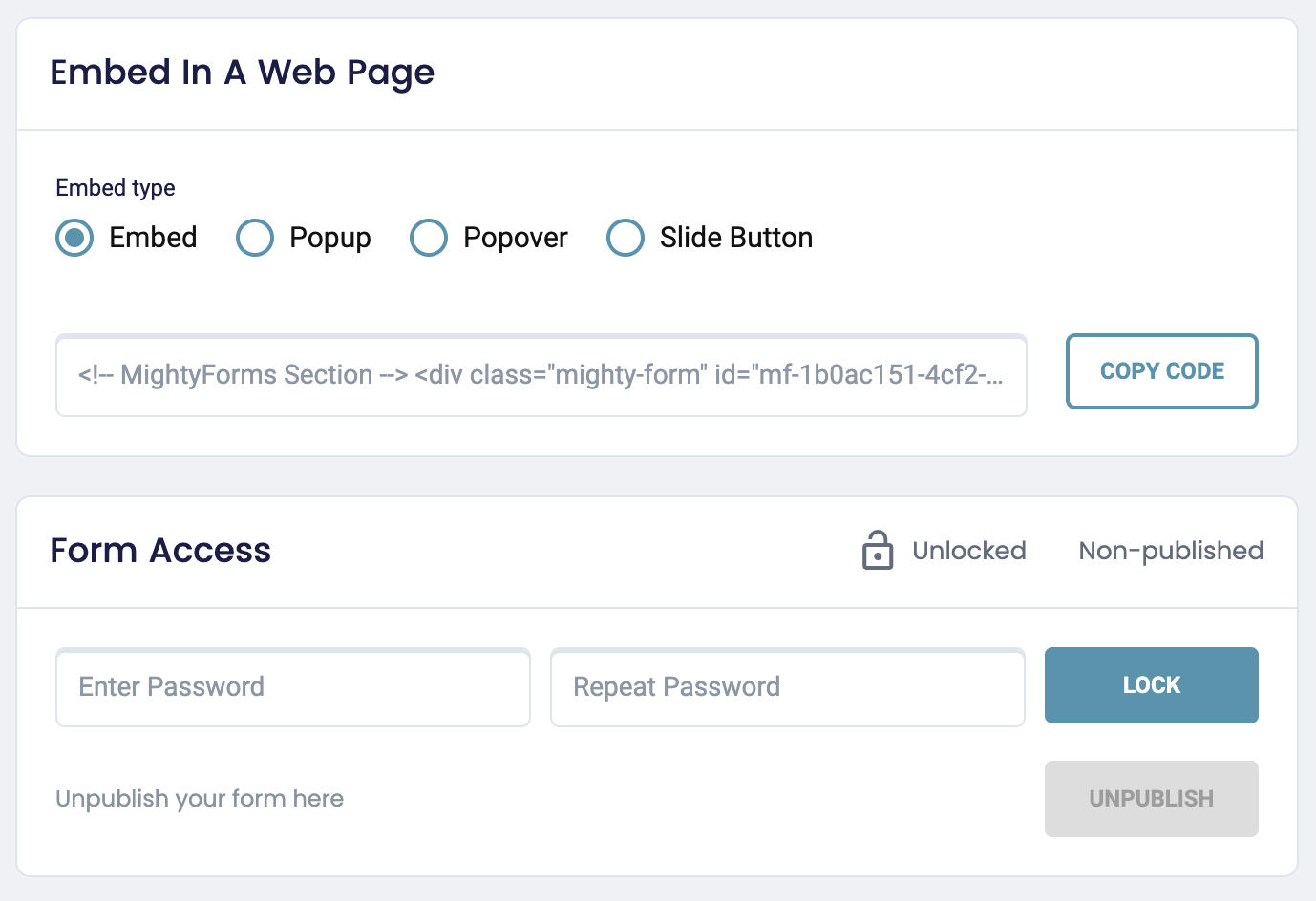 How to add a form to a website in 5 easy steps: featuring MightyForms - MightyForms