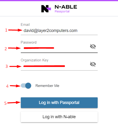 3 - How to Login to the Passportal Browser Plugin