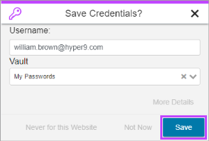 4 - Using the Passportal Browser Plugin to Create/Save a Credential