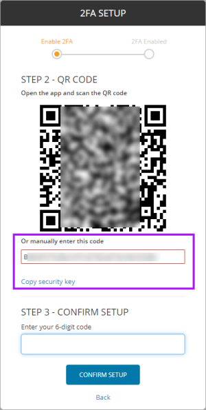5 - How to Add a MFA or TOTP to a Passportal Credential