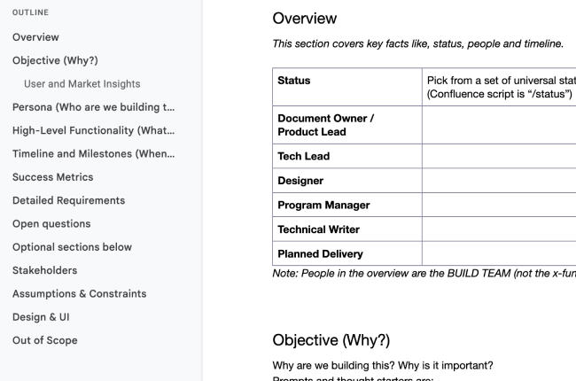 Product Requirements - My Template For You - DigitalProductCraft