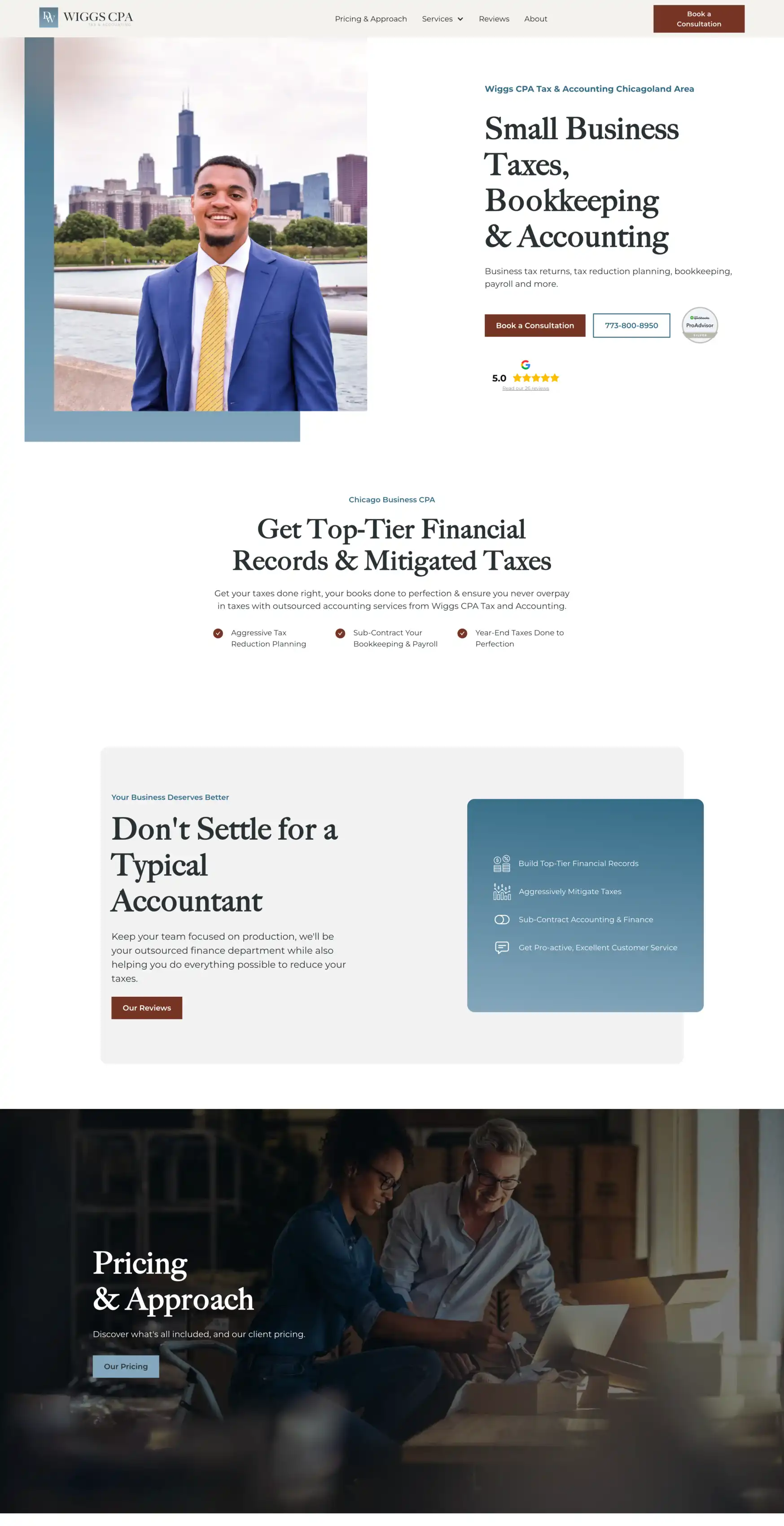 7 Epic Accountant Website Examples - Accountant Web Designs & Providers