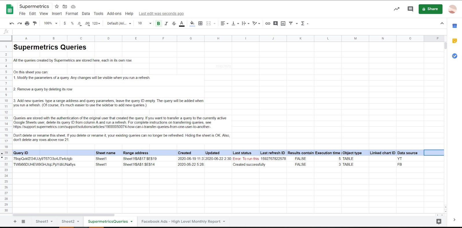 รีวิว Supermetrics ที่ช่วยดึง Data เข้า Sheet ในคลิกเดียว – The Growth ...