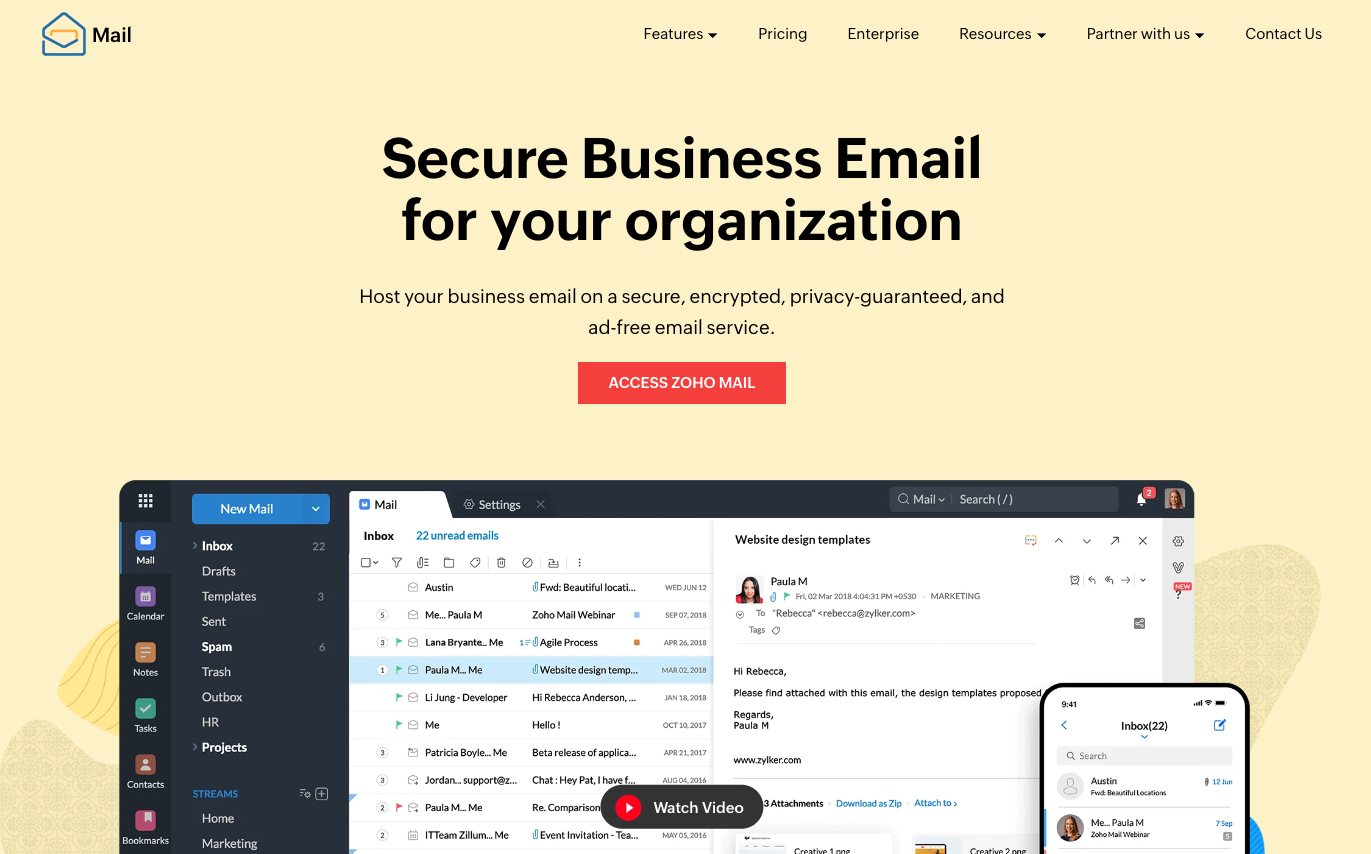 รีวิว Zoho Mail - Business Email ที่ปลอดภัยสุด ๆ | The Growth Master