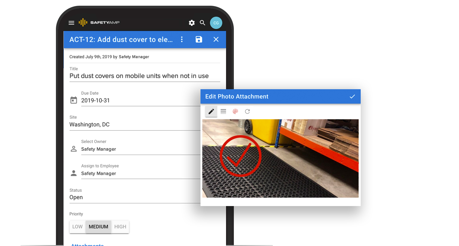 Corrective Action Software – SafetyAmp