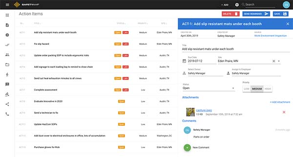 EHS Software - SafetyAmp