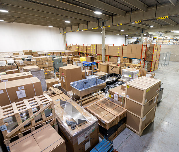 Rent a warehouse with TradeSpace