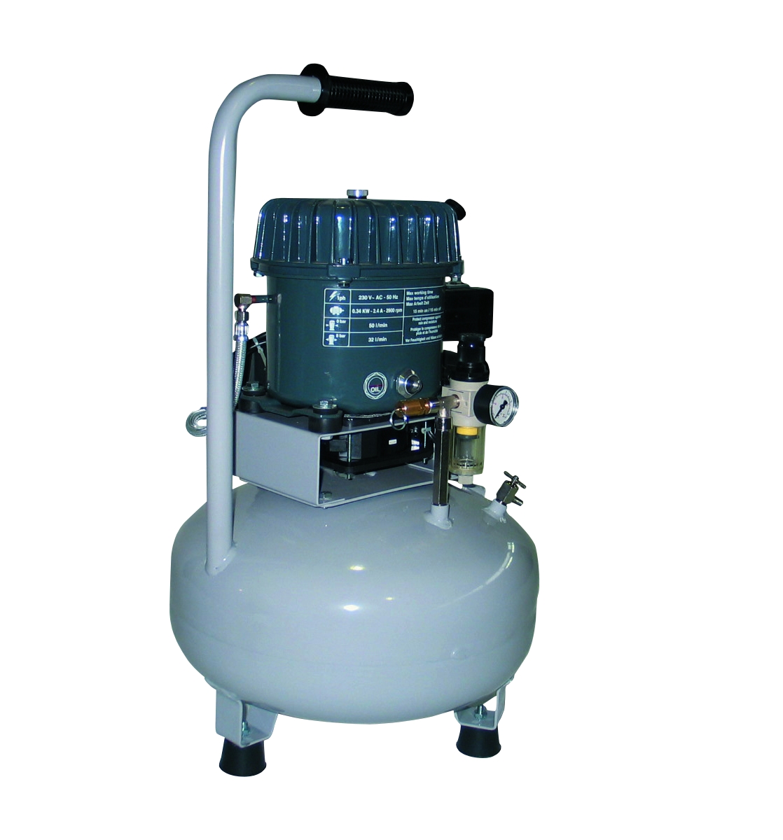 Silair SIL-AIR 50/24 V AL Silent compressor