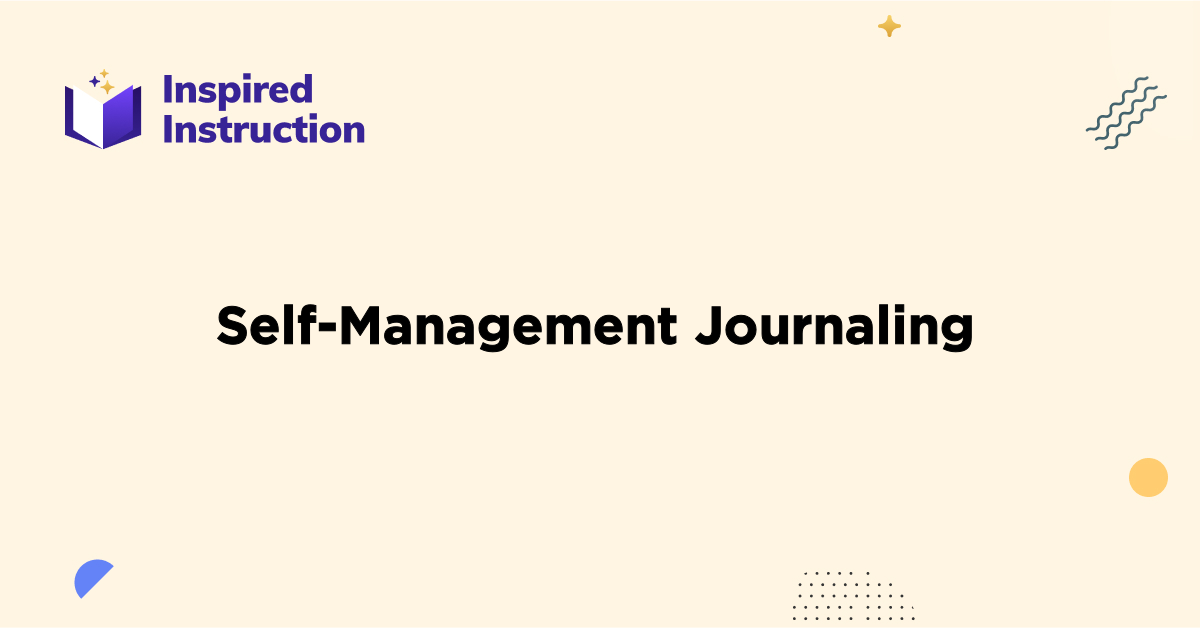 Self-Management Journaling
