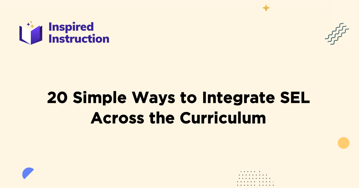 SEL Strategies Crib Sheet