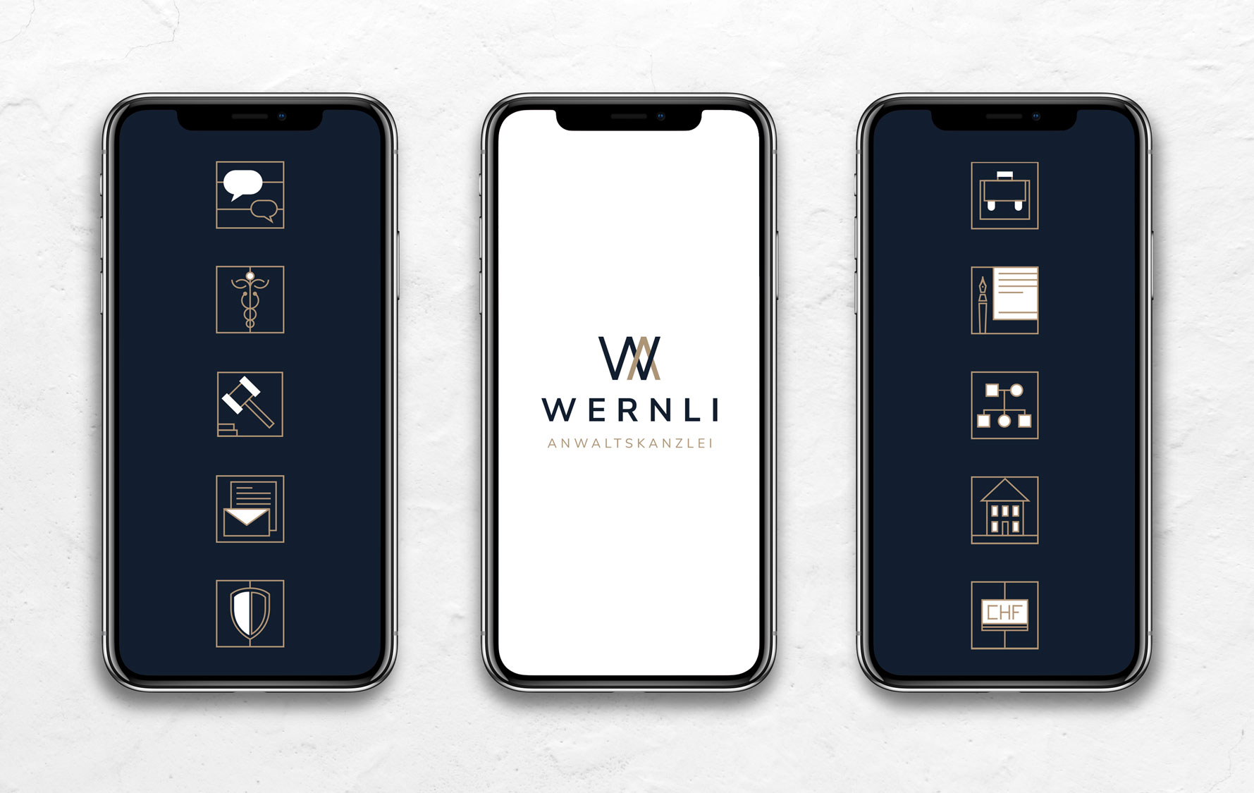 Wernli Law | Marke & Webseite für Zürcher Anwaltskanzlei | Namo | Bern