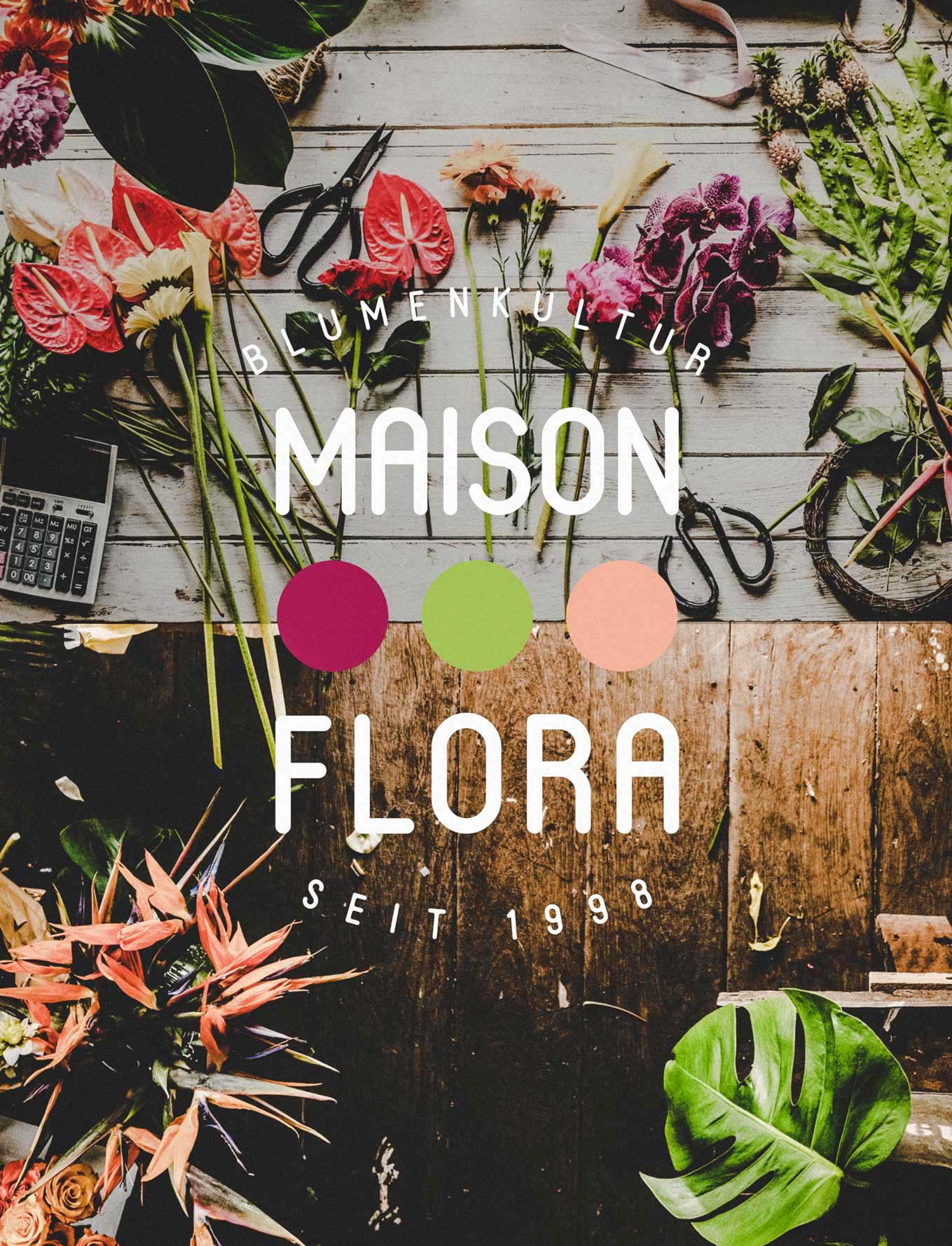Maison Flora | Brand Identity für Floristin | Namo | Bern