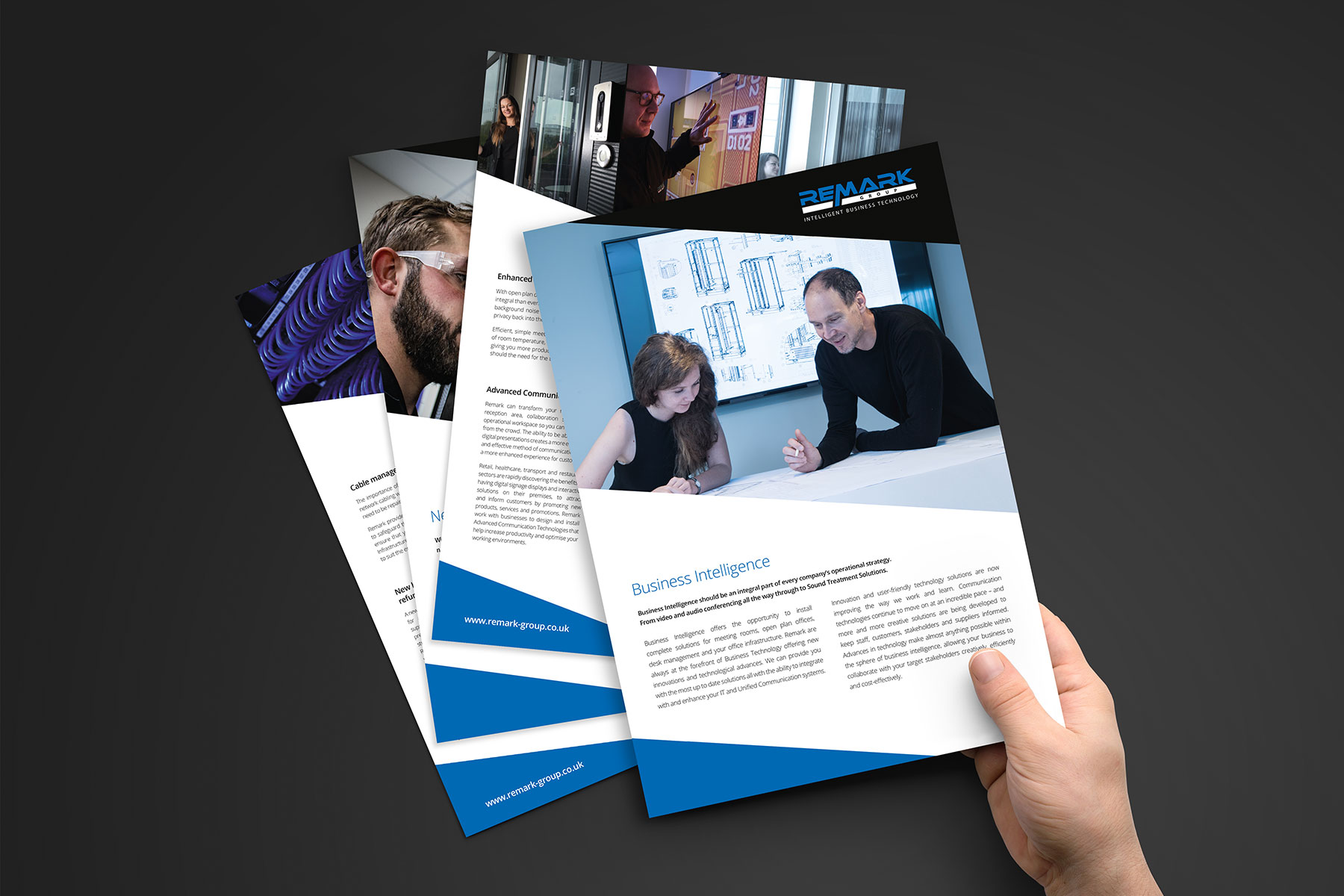 Remark Group | Branding Design Work | T.Rex Design®