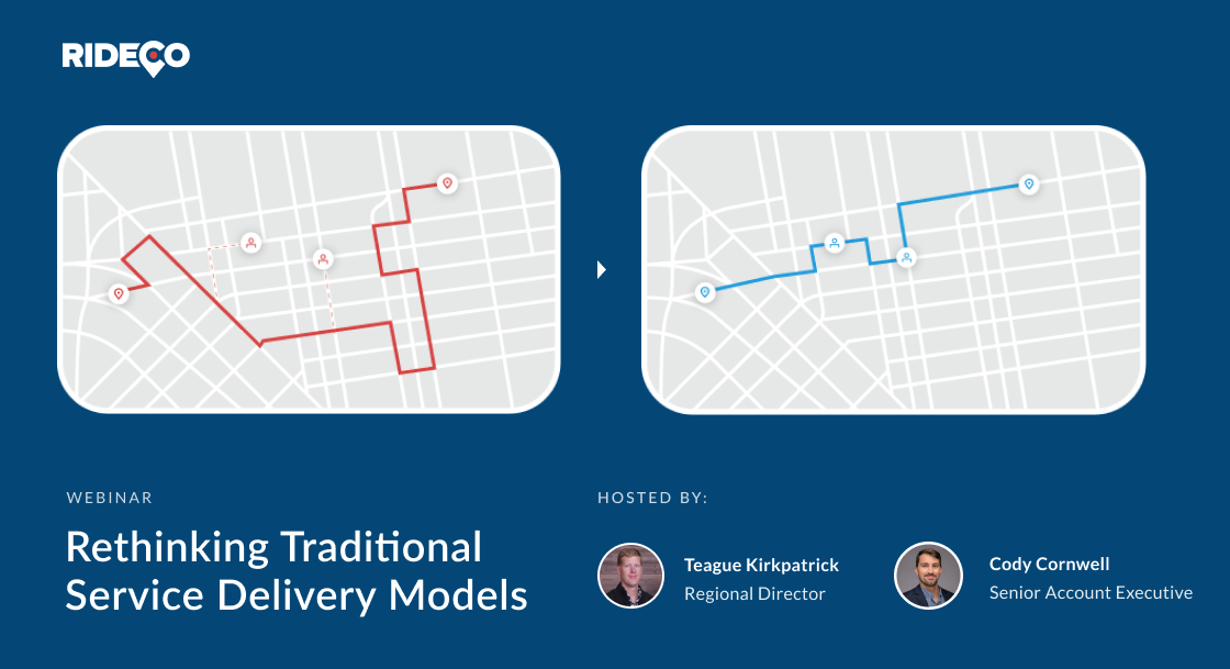 RideCo Webinar | Rethinking Traditional Service Delivery Models