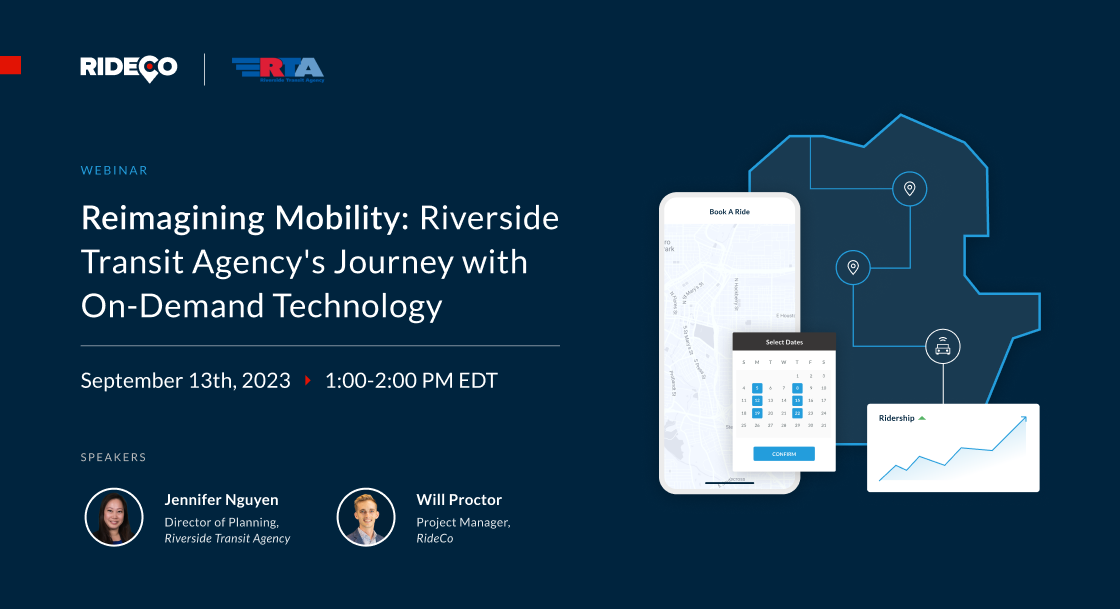 RideCo Webinar | Reimagining Mobility: Riverside Transit Agency's ...