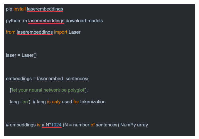 How does LASER perform NLP tasks? | Engati
