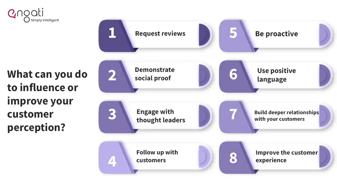 8 secrets for influencing your customer perception | Engati