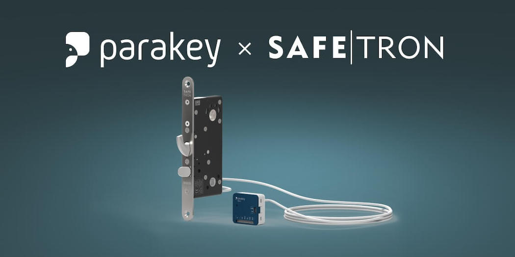 Parakey Slim integreras direkt mot motorlås i SAFETRON 6000-serien ...