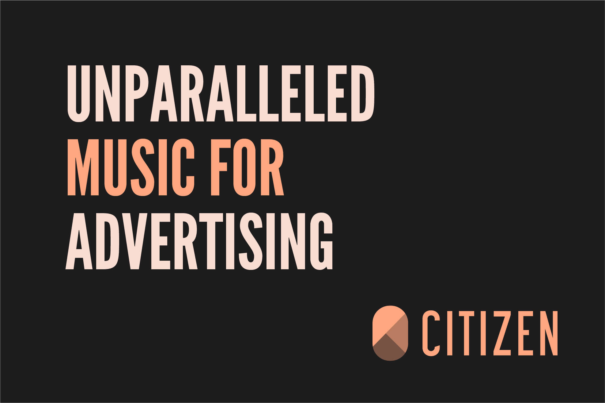 Citizen Music | Sound for Film and TV