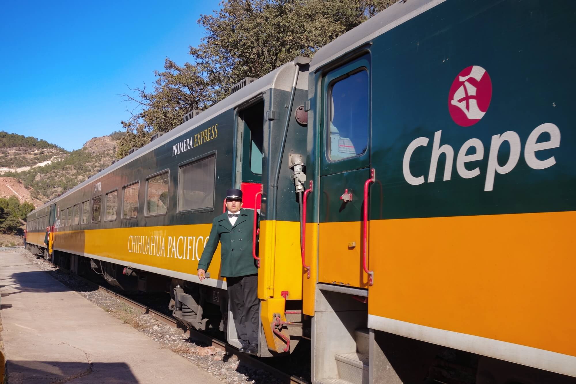 The famed Chihuahua-Pacific Train