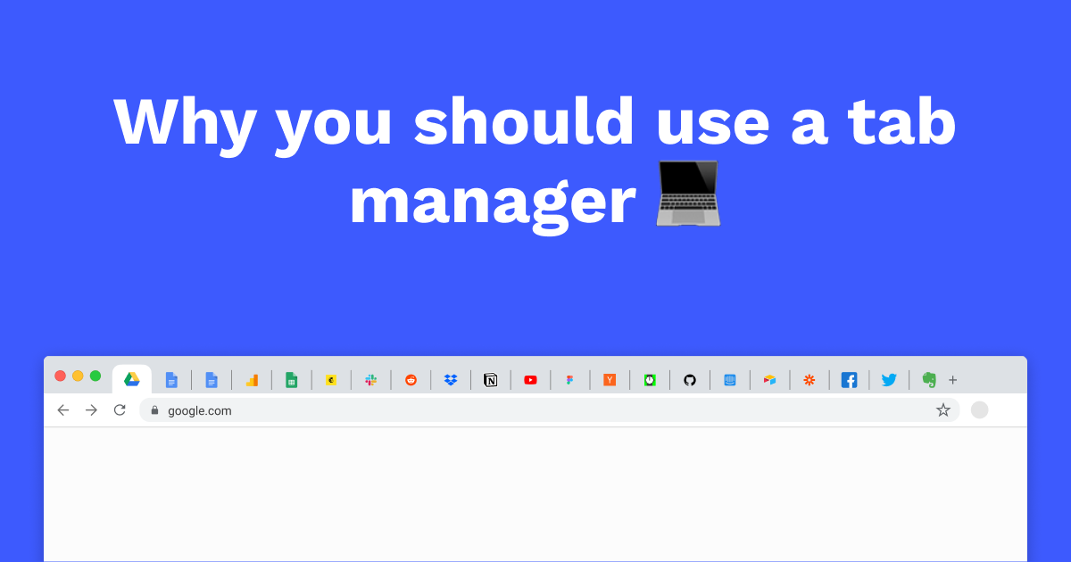 Why you should use a tab manager | Partizion