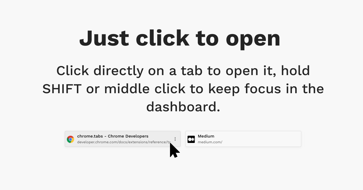 Better tab opening UX | Partizion Changelog
