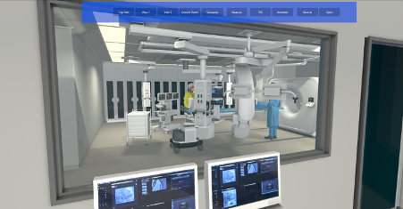 Optimising a surgical room layout with virtual reality
