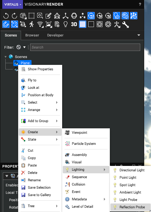 Creating Reflections