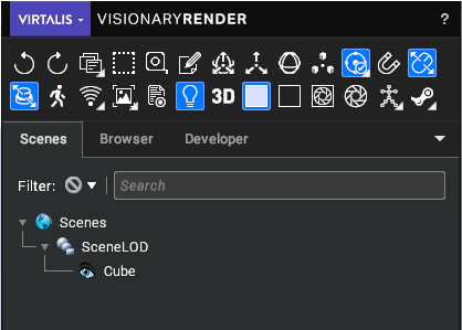 Scene LOD (Level of Detail)