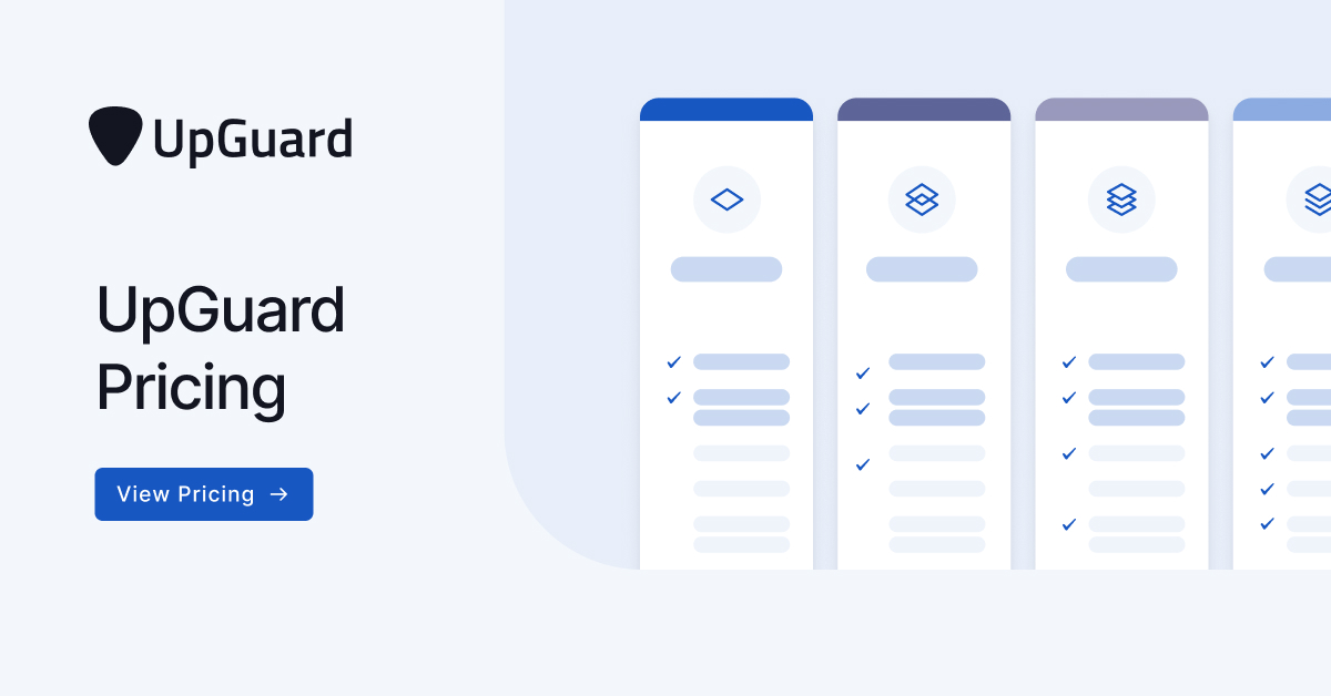 UpGuard Pricing | UpGuard