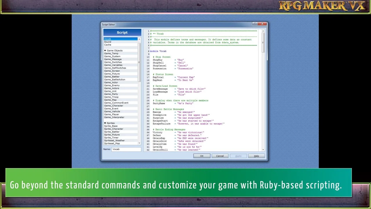 RPG Maker VX | RPG Maker | Make A Game!