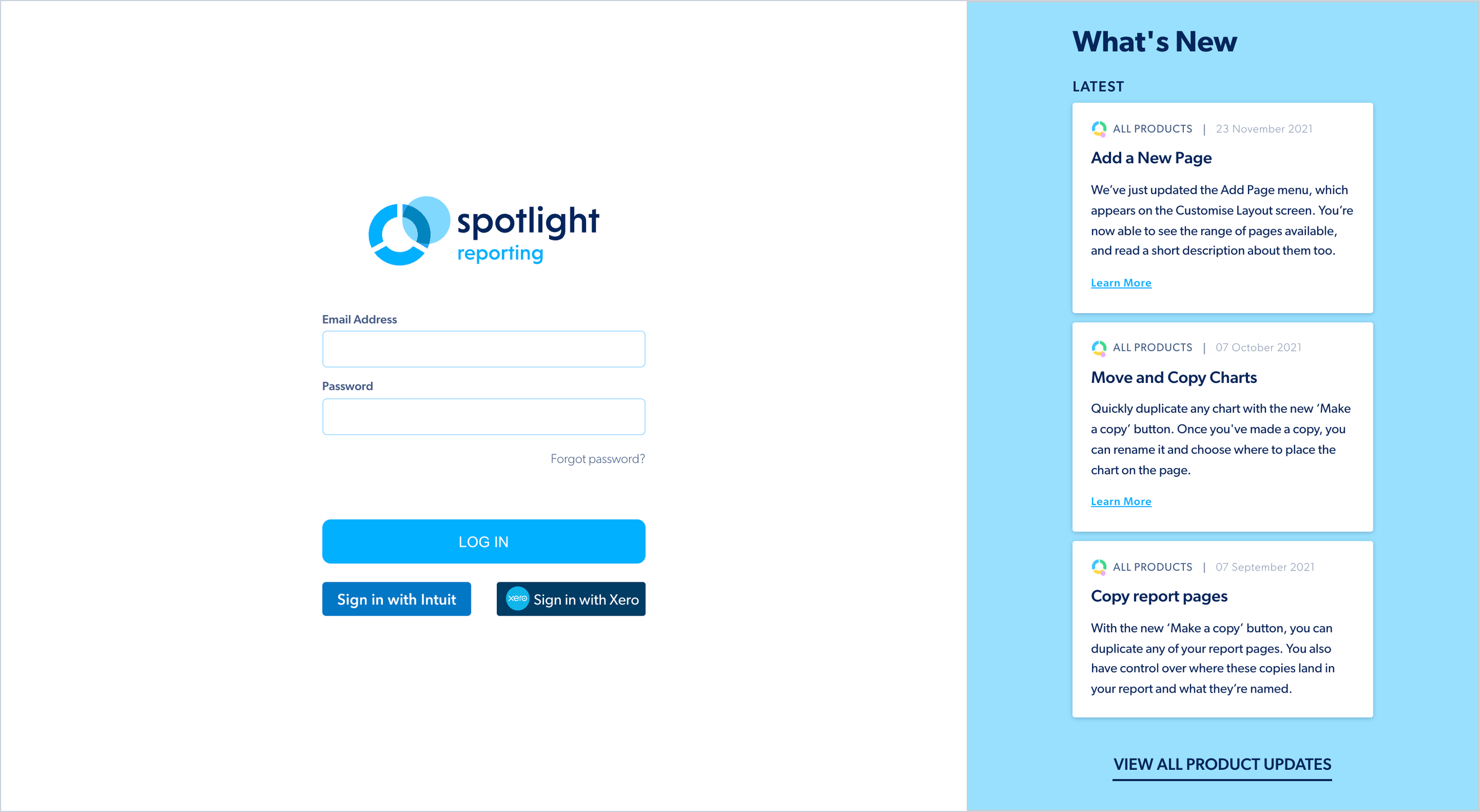 2021 at Spotlight Reporting: What We Launched