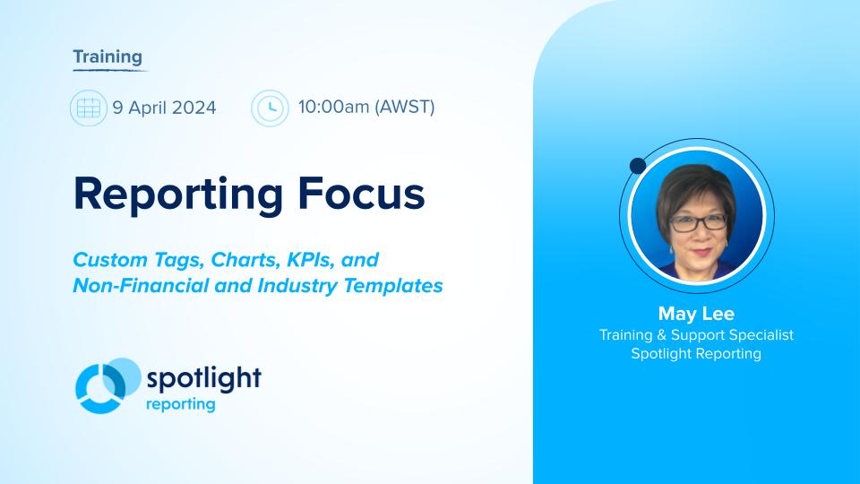 Recorded Webinars | Spotlight Reporting