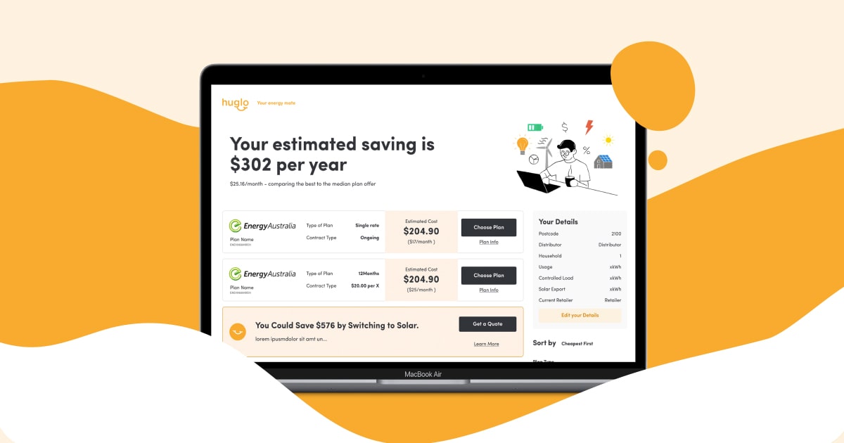 Home – Your Energy Mate – Compare Electricity and Buy Solar – Huglo