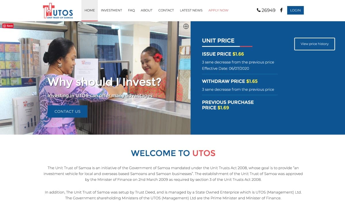 Unit Trust of Samoa protects its investors using UpGuard | UpGuard