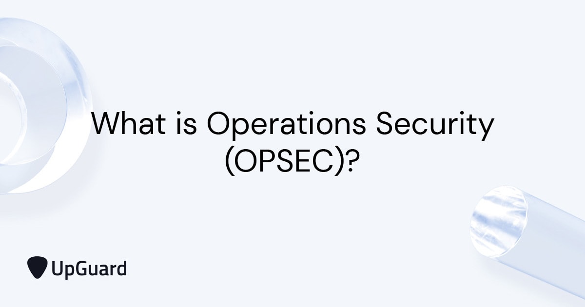 What Is Operations Security OPSEC UpGuard What Is Operations Security OPSEC UpGuard