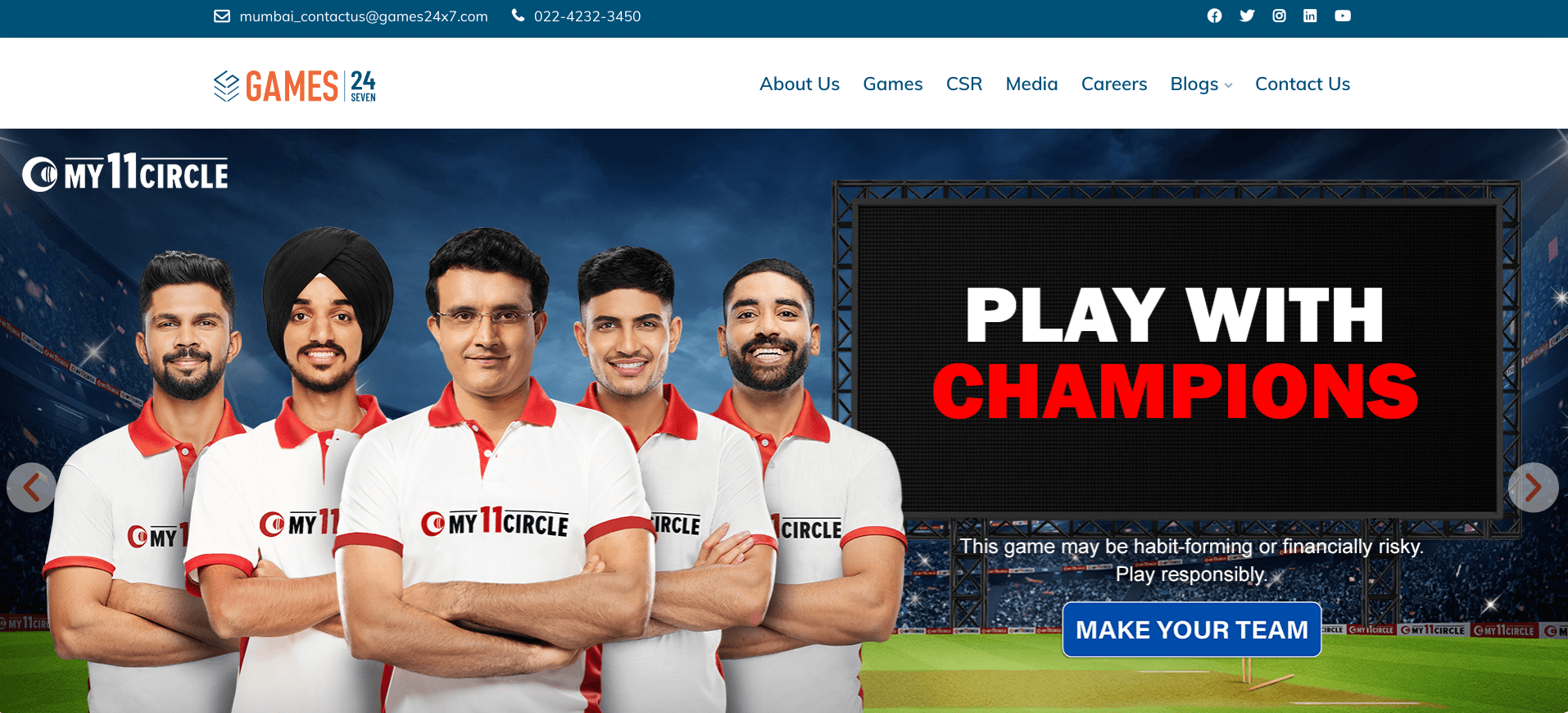 UpGuard helps Games24x7 manage its external security posture and ...