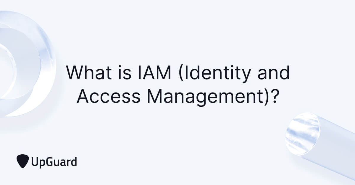 What is IAM (Identity and Access Management)? | UpGuard
