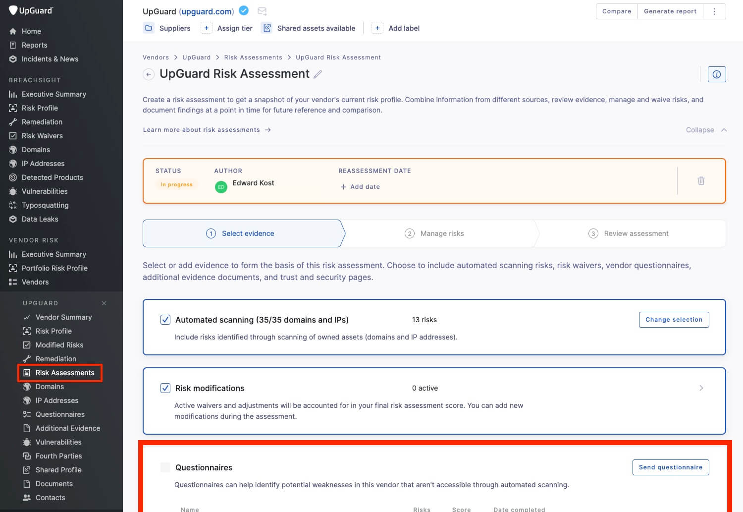 Implementing A Vendor Risk Assessment Process in 2024 | UpGuard