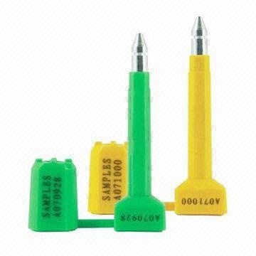 BICL Container Seals With Serial Numbers