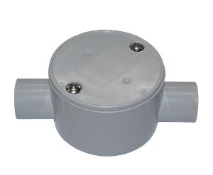 TRIPAC Shallow 25mm 2 Way Conduit Junction Box