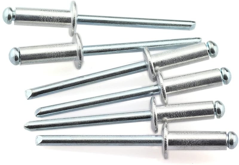 Zenith Blind Rivets-Open Alum 6.4-D 3/16"-G 1/4"-ARR0050 -Pbx100