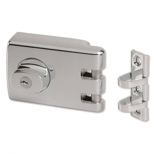 Lockwood 355 Deadlock H/Duty Dead Lock S/Chrome-HD355