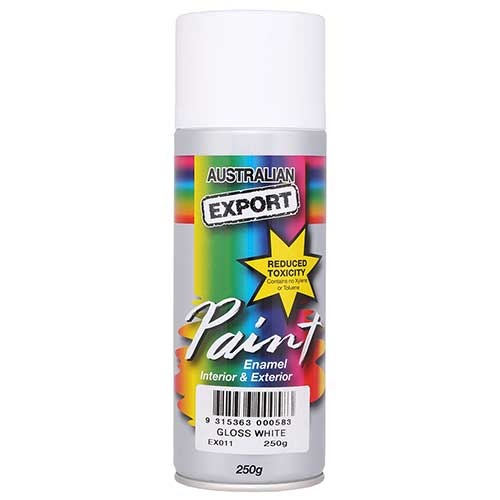 Australian Export Australian Export Enamel Spray Paint - Gloss White 250gm