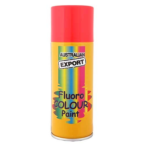 Australian Export Australian Export Fluoro Spray Paint-Rocket Red 125gm ...