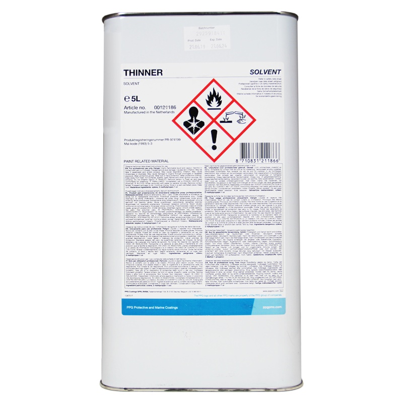 PPG Thinner 21-06 20L - 42106-THINR/20L